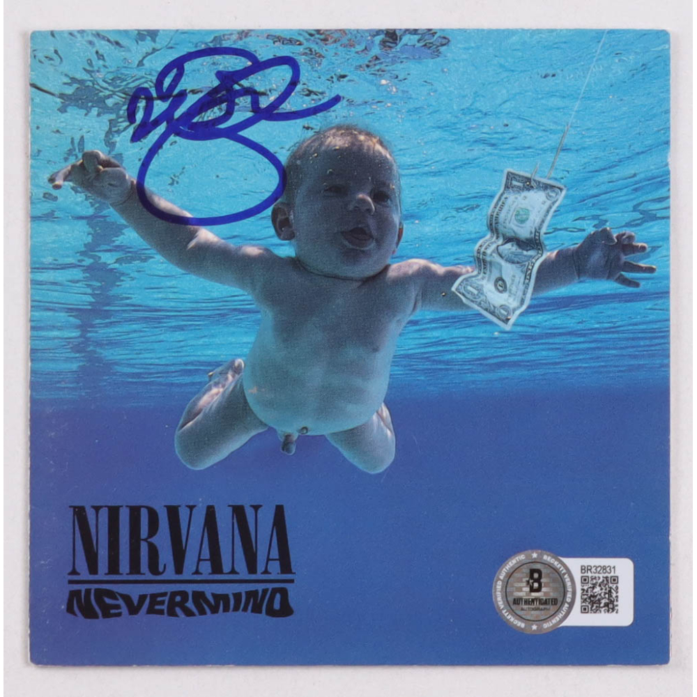 Butch Vig Signed Nirvana "Nevermind" CD Album Booklet (Beckett ...