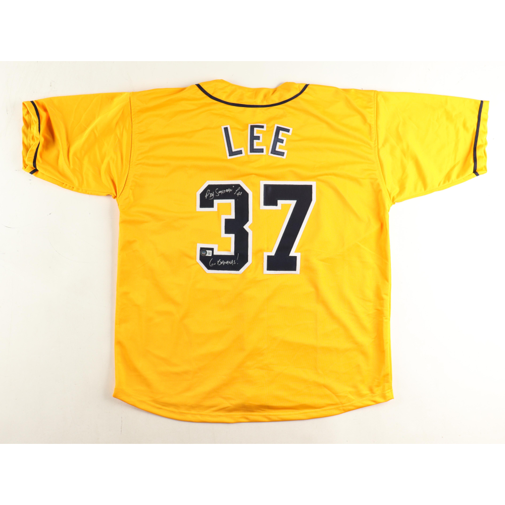 Bill Lee Signed Jersey Inscribed "Spaceman" & "Go Bananas!" (Beckett ...
