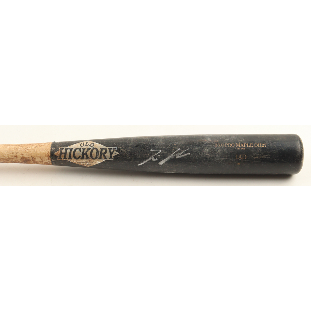 Zyhir Hope Signed Game-Used Old Hickory Pro Baseball Bat (JSA ...