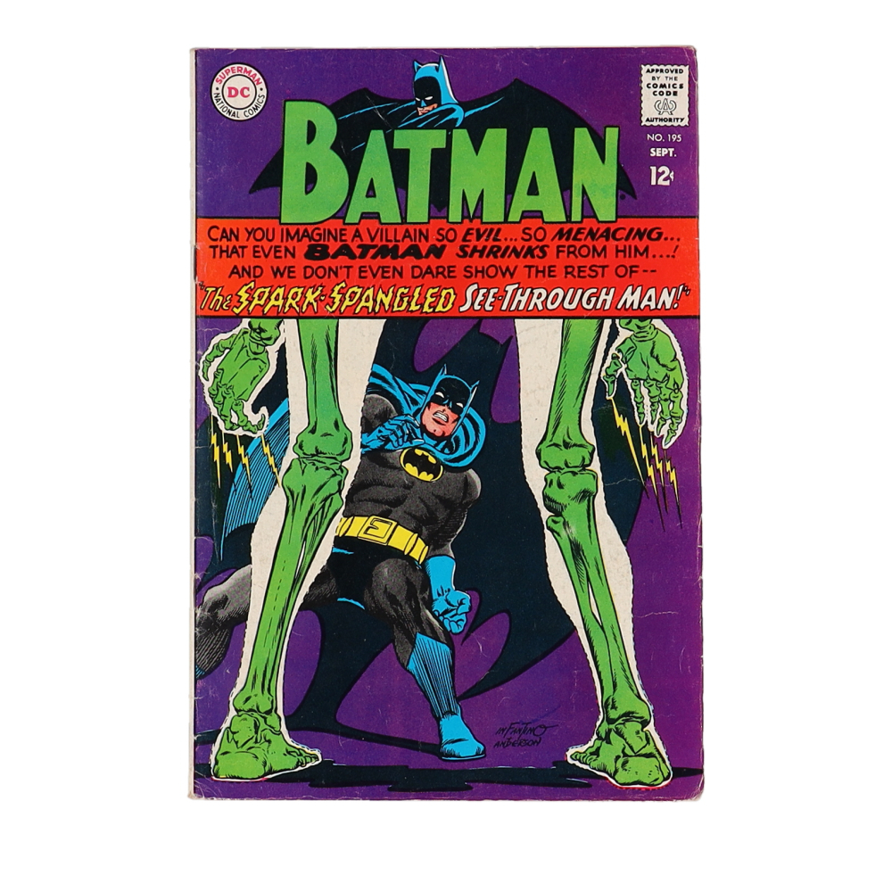 1967 "Batman" Issue #195 DC Comic Book | Pristine Auction