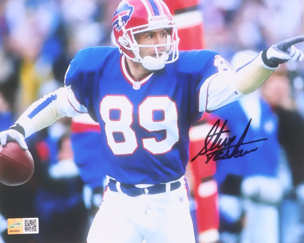 Steve Tasker Signed 8x10 Photo (TSE) | Pristine Auction