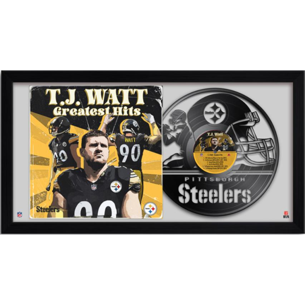 T.J. Watt Steelers Custom Framed "Album" Photo | Pristine Auction