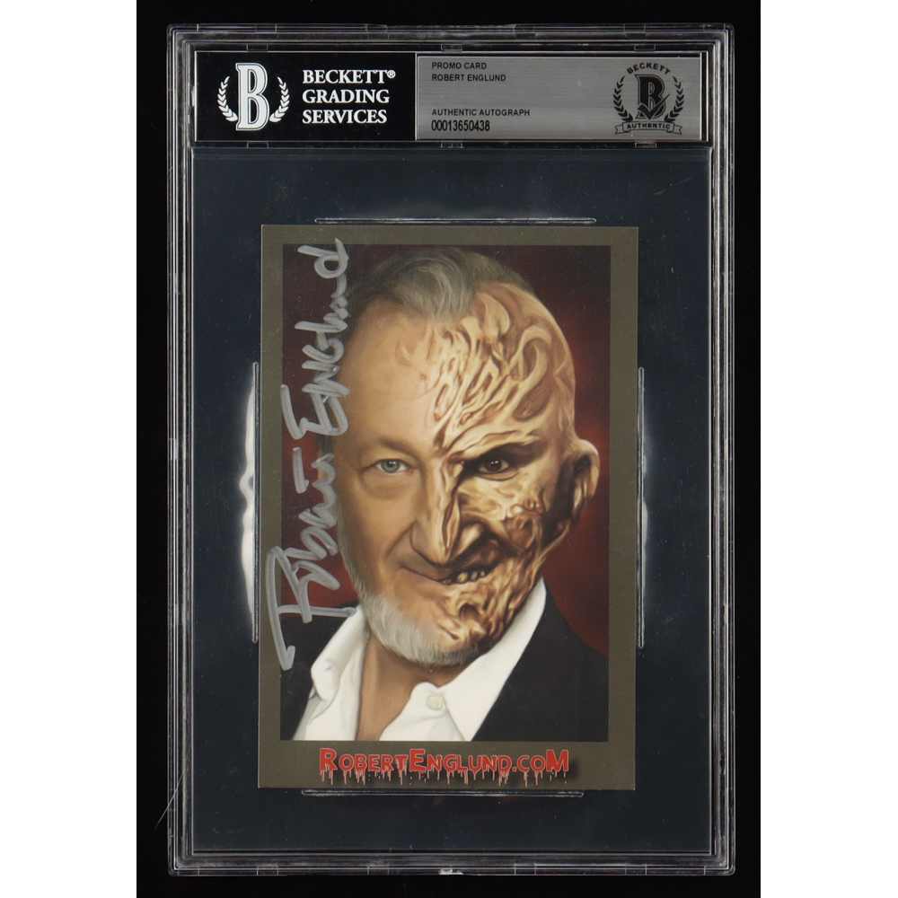 Robert Englund Signed "Nightmare on Elm Street" Postcard (BGS ...