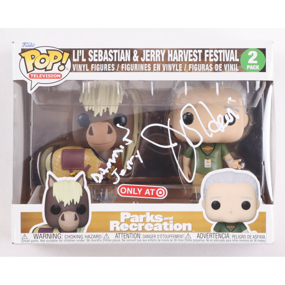 Jim O'Heir Signed "Parks and Recreation" Li'l Sebastian & Jerry Harvest ...