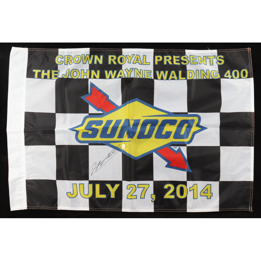 Jeff Gordon Signed Sunoco Racing Flag (Gordon) | Pristine Auction