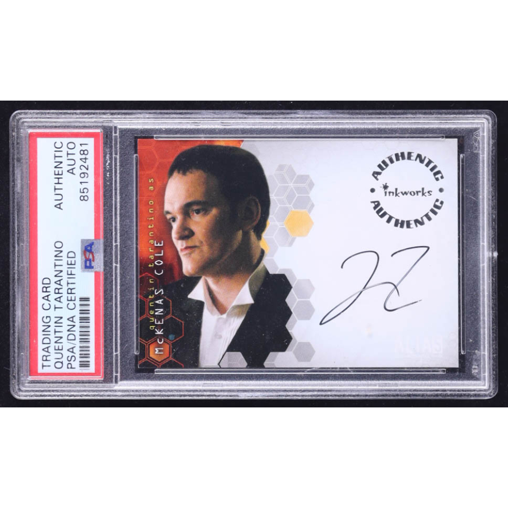 Quentin Tarantino 2004 Inkworks Alias Season Three Autographs #A32 (PSA ...