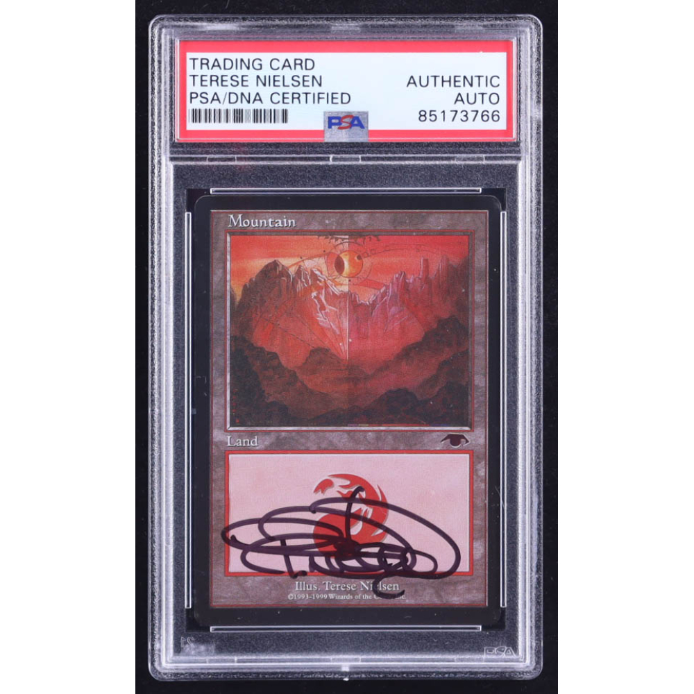 Terese Nielsen Signed Magic the Gathering Trading Card (PSA) | Pristine ...