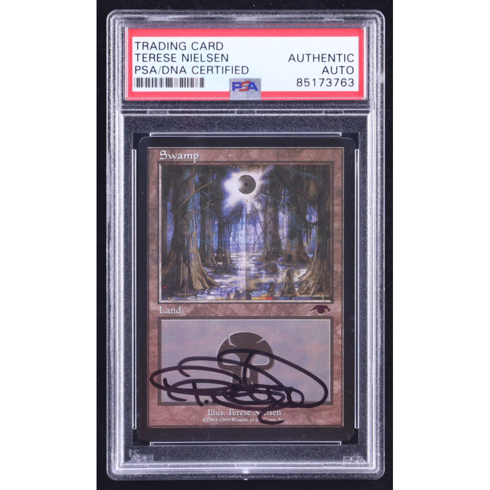 Terese Nielsen Signed Magic the Gathering Trading Card (PSA) | Pristine ...