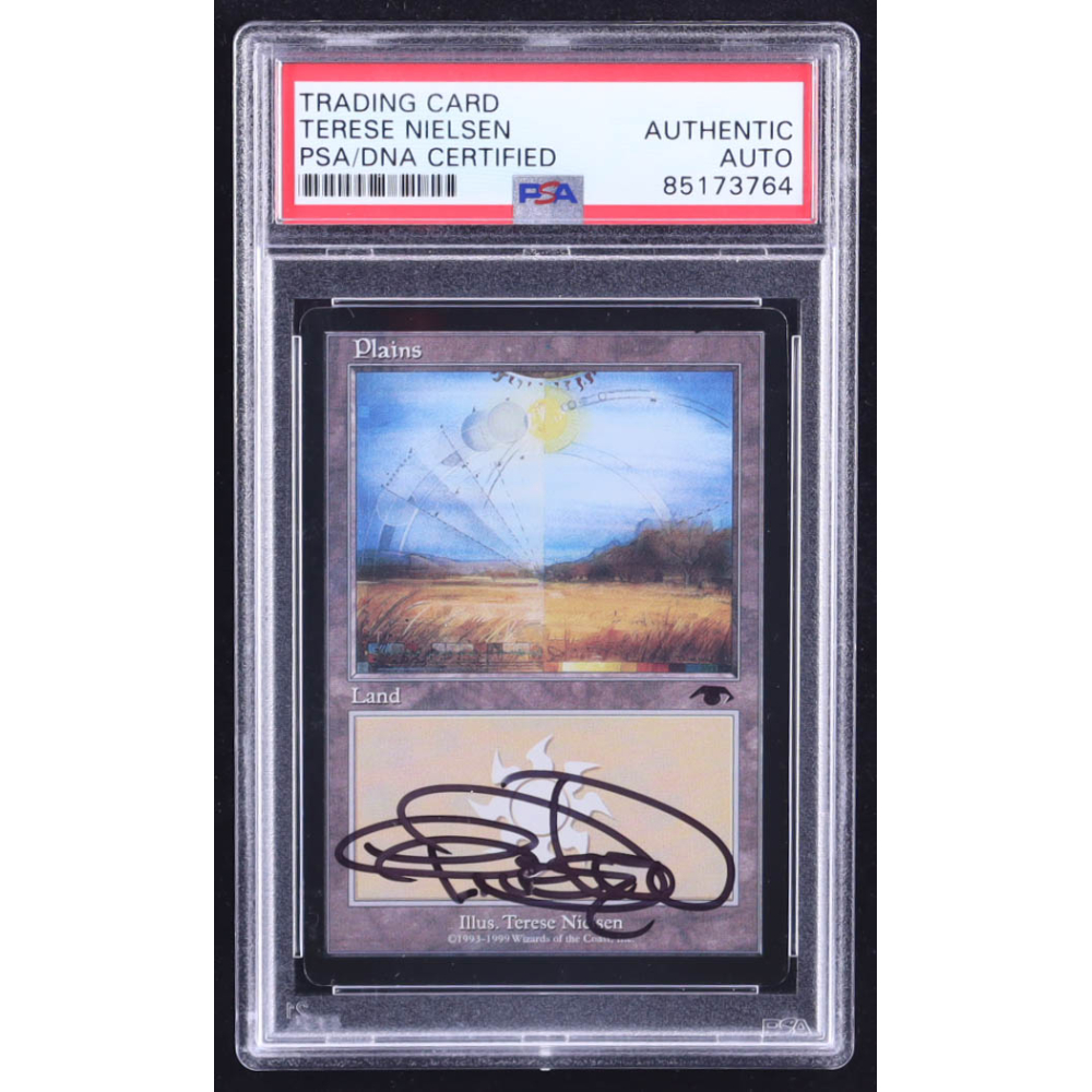 Terese Nielsen Signed Magic the Gathering Trading Card (PSA) | Pristine ...
