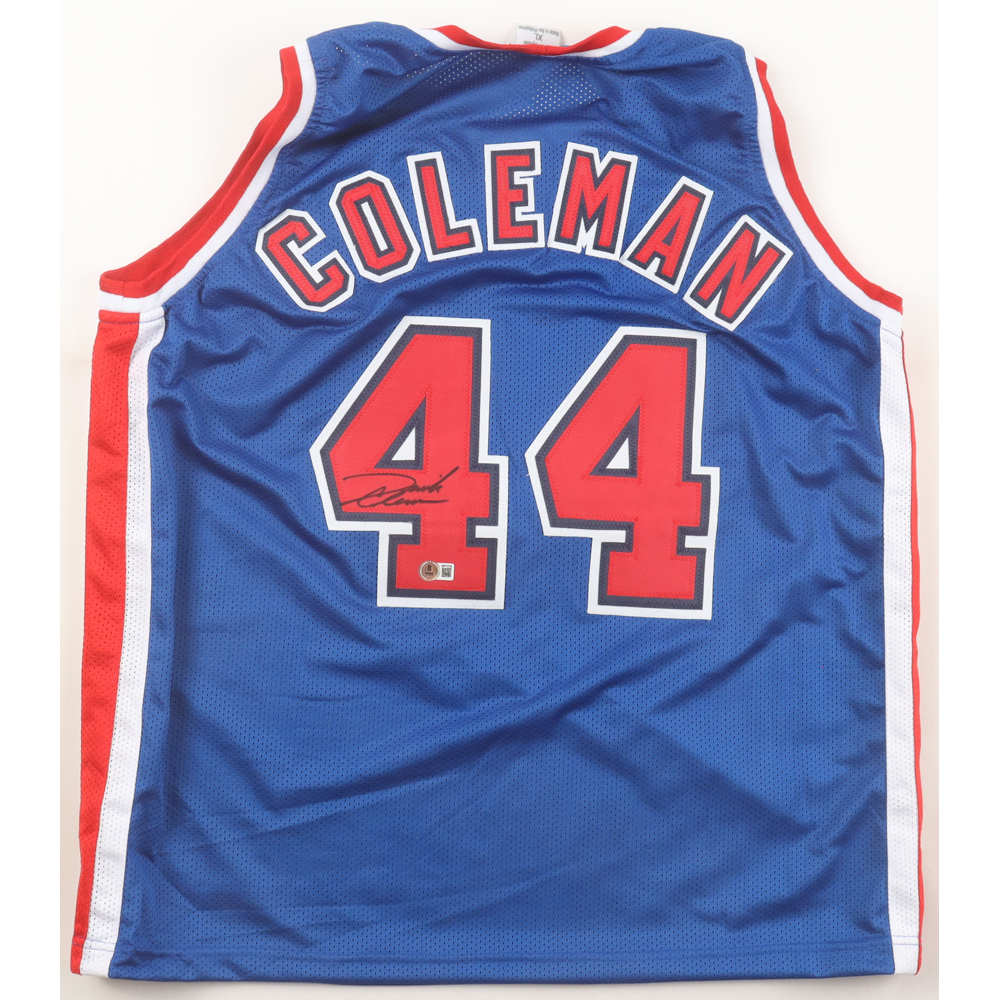 Derrick Coleman Signed Jersey (Beckett) | Pristine Auction