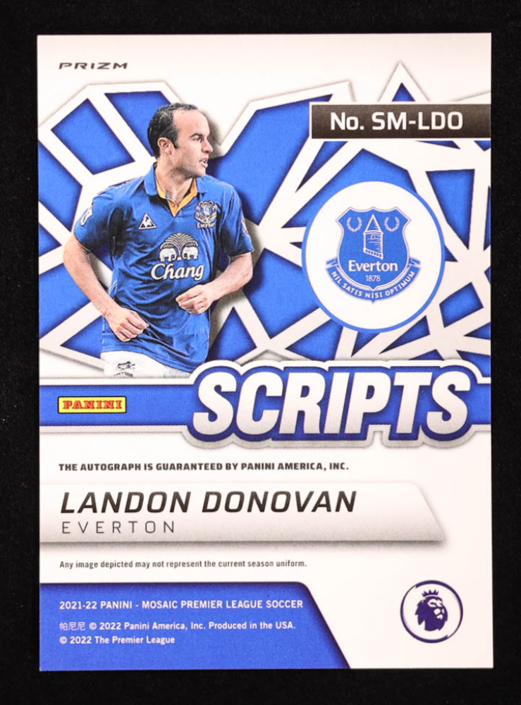 Landon Donovan 2021-22 Panini Mosaic English Premier League Scripts ...