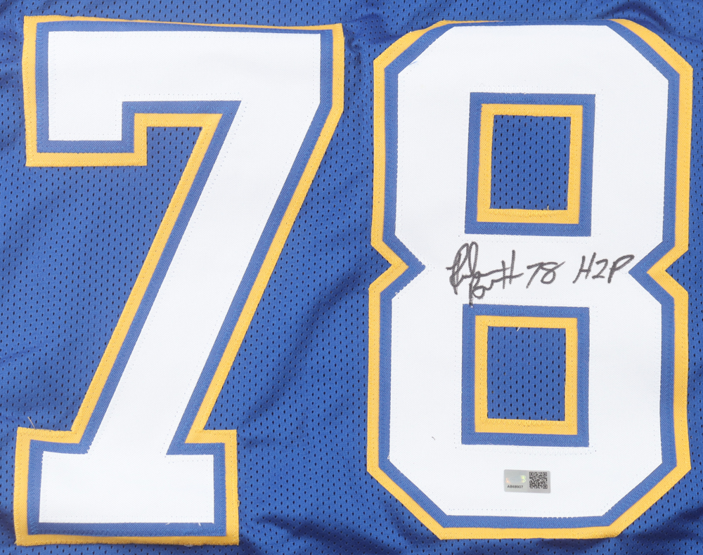 Ruben Brown Signed Jersey Inscribed "H2P" (TSE) | Pristine Auction