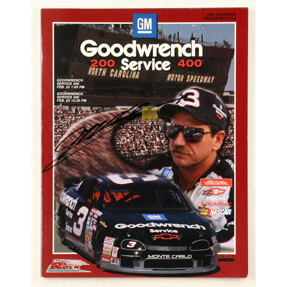 Jeff Gordon Signed "Goodwrench Service" Magazine (Gordon) | Pristine ...