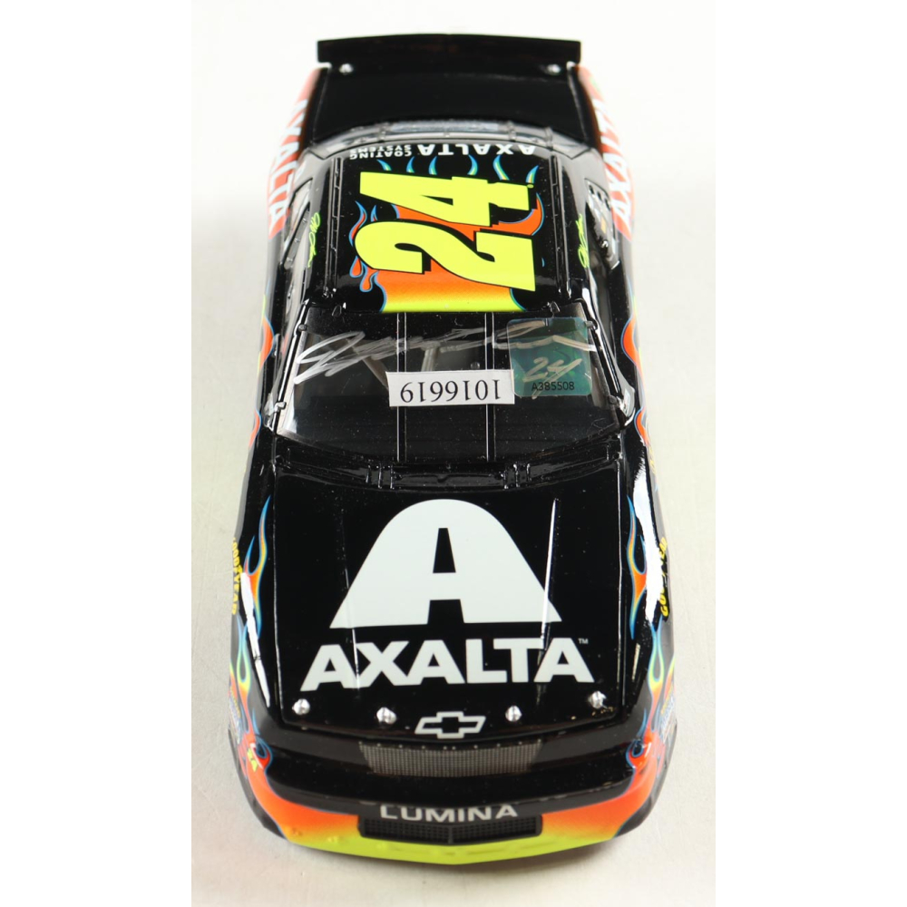 Jeff Gordon Signed NASCAR #24 1999 Axalta Monte Carlo Elite Car - 1:24 ...