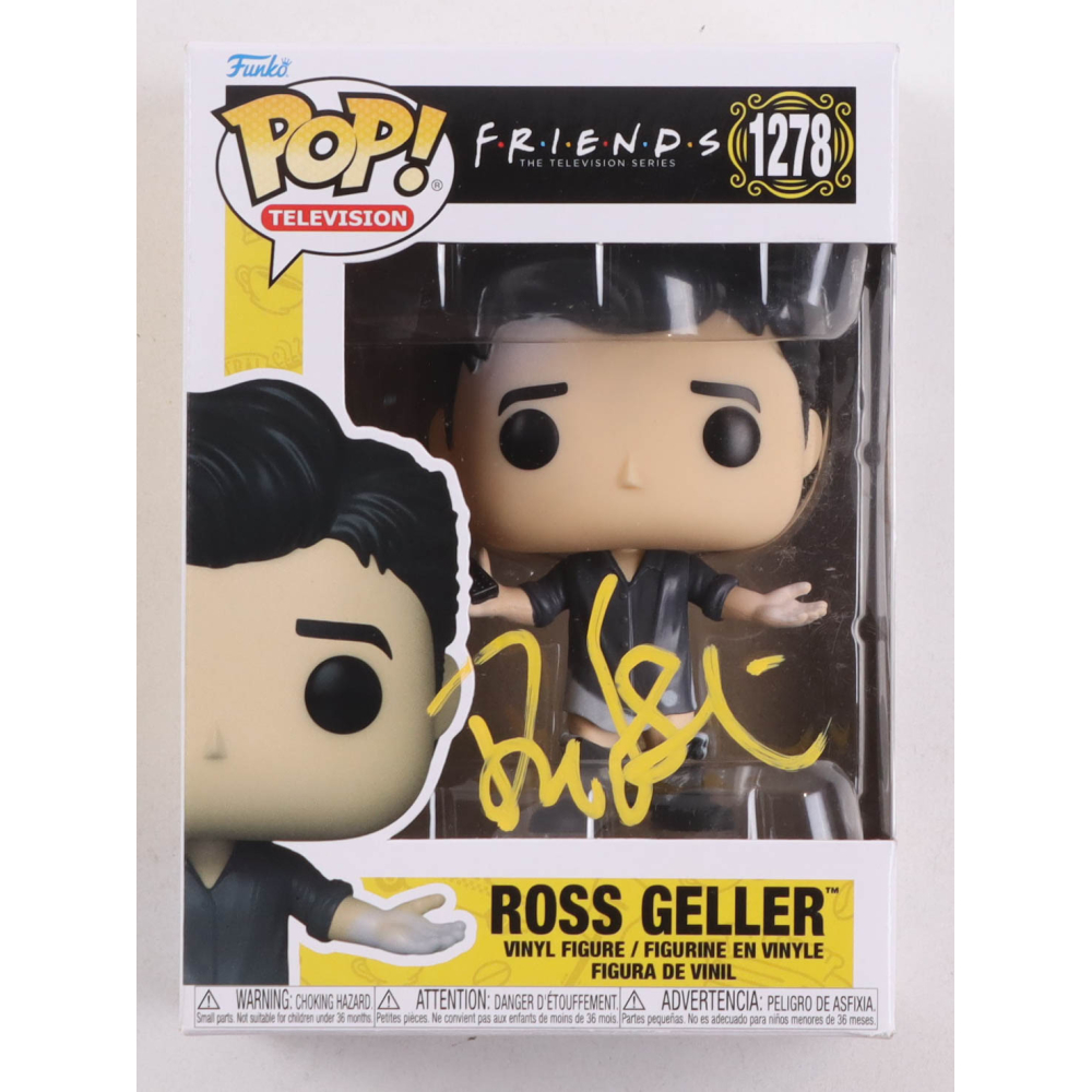 David Schwimmer Signed "Friends" #1278 Ross Geller Funko Pop! Vinyl ...