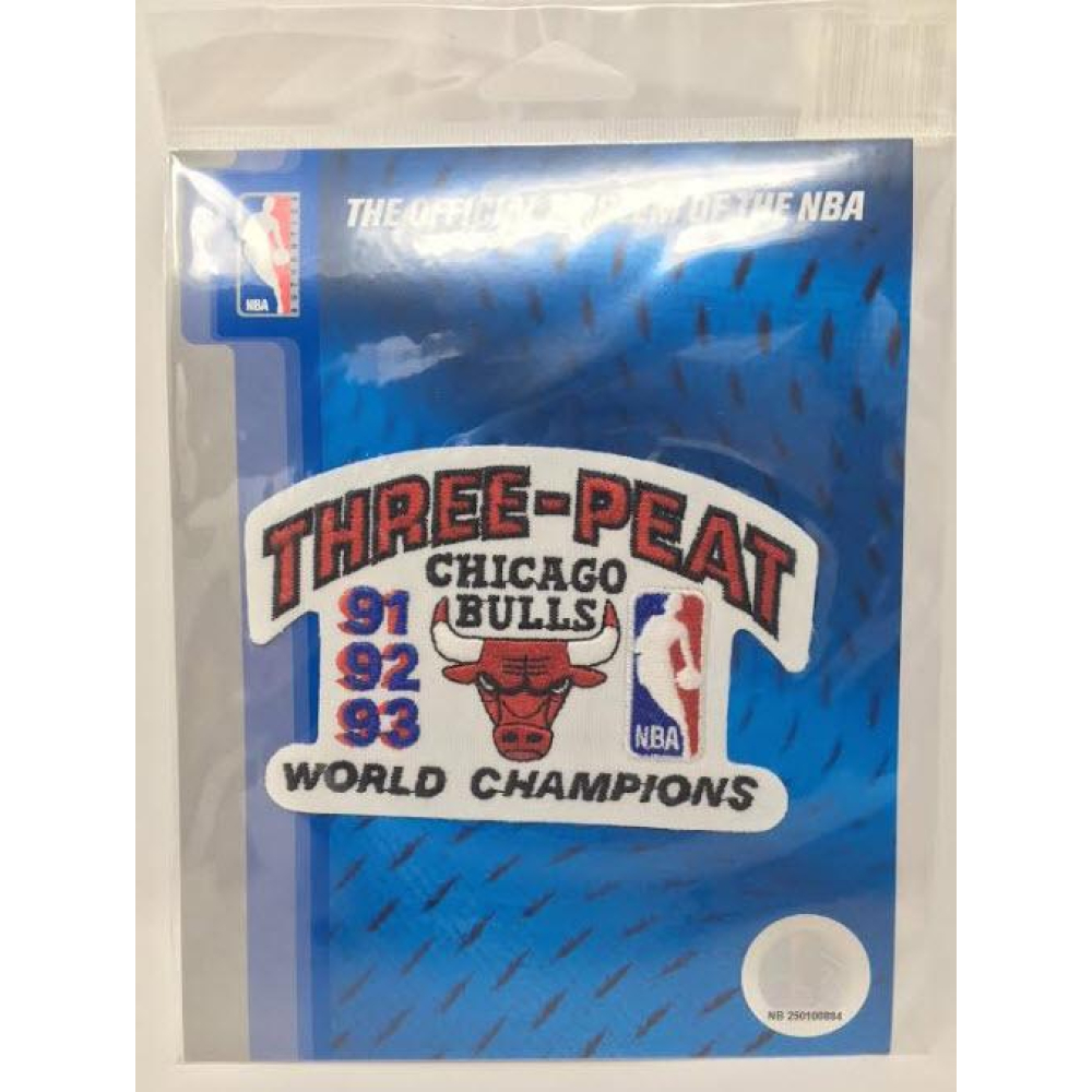 Bulls Three-Peat NBA Champions Patch | Pristine Auction