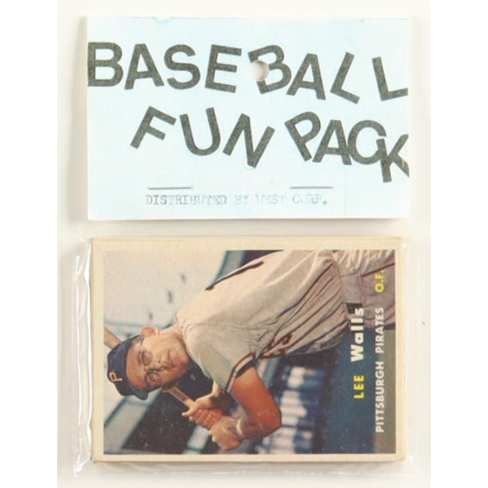 1957 Topps Baseball Card Fun Pack with (10) Cards | Pristine Auction