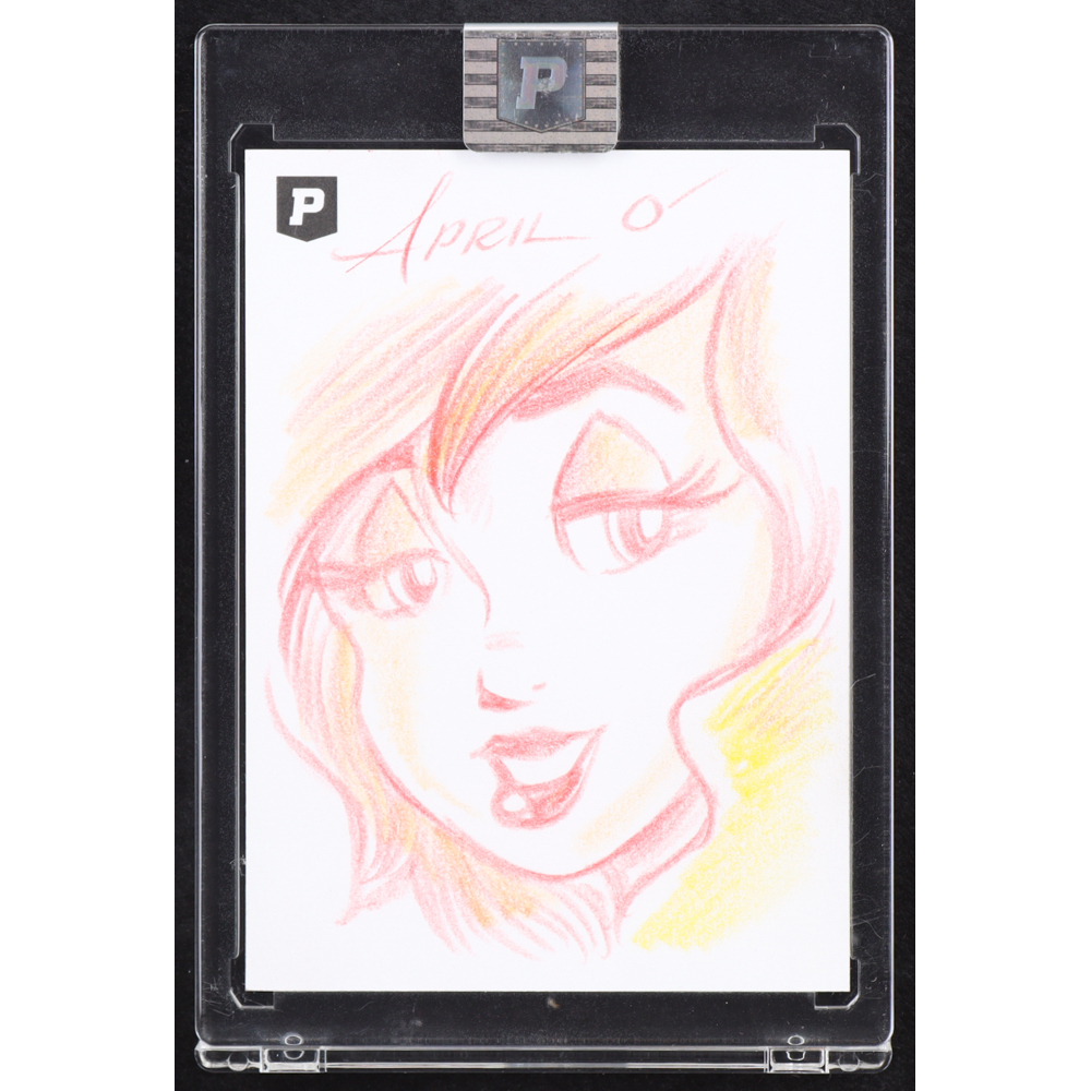 April O'Neil | Teenage Mutant Ninja Turtles | Original Art Sketch Card ...