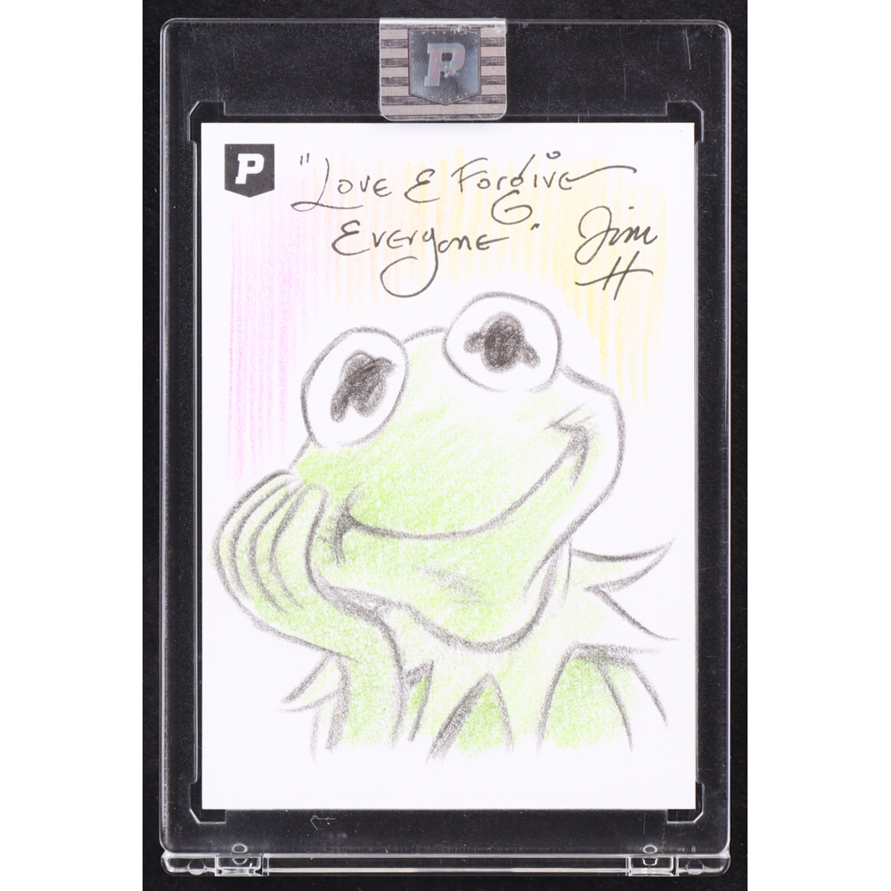 Kermit the Frog | The Muppets | Original Art Sketch Card by Guy ...