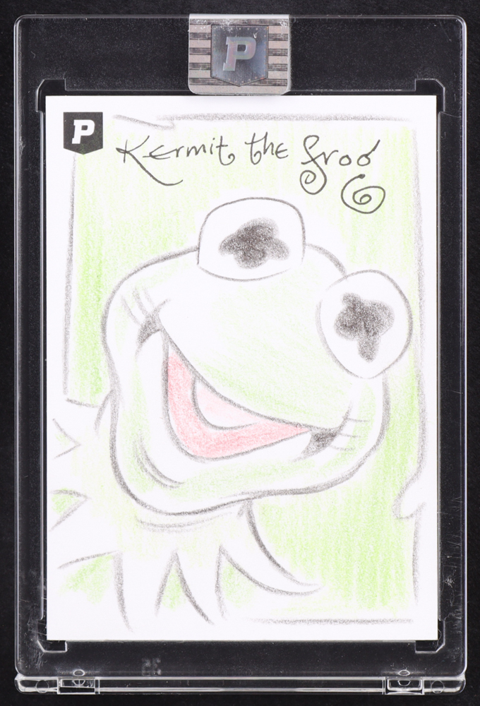 Kermit the Frog | The Muppets | Original Art Sketch Card by Guy ...