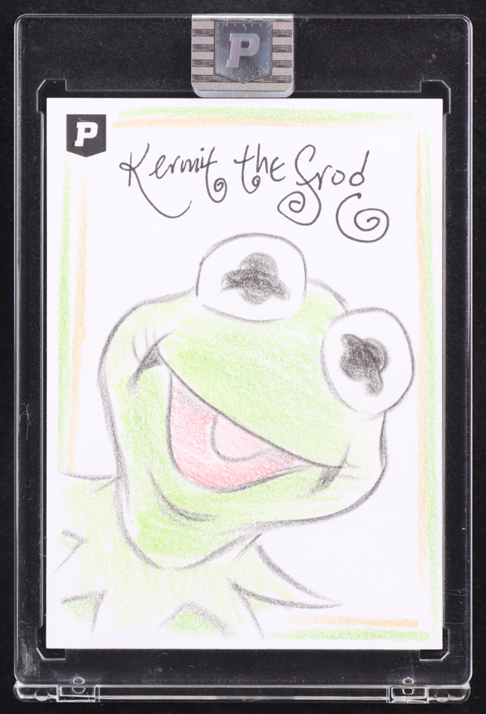 Kermit the Frog | The Muppets | Original Art Sketch Card by Guy ...