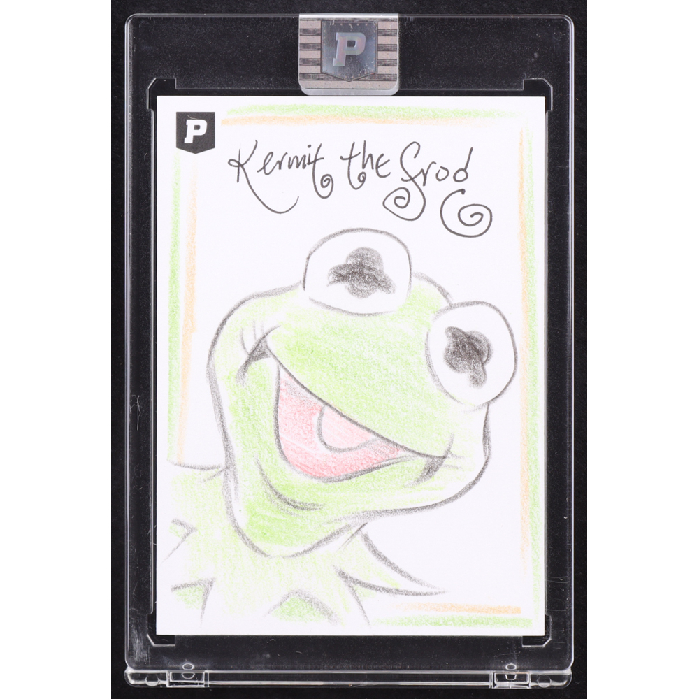 Kermit the Frog | The Muppets | Original Art Sketch Card by Guy ...