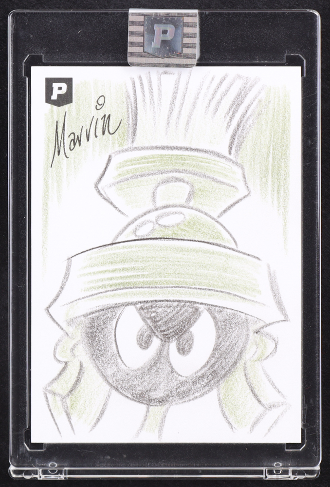 Marvin the Martian | Looney Tunes | Original Art Sketch Card by Guy Gilchrist (1/1 Original Art ...