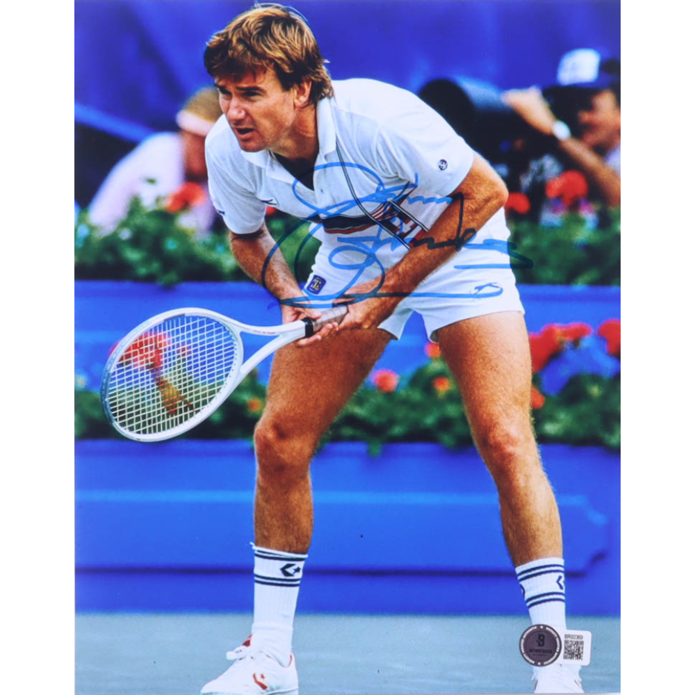 Jimmy Connors Signed 8x10 Photo (Beckett) | Pristine Auction
