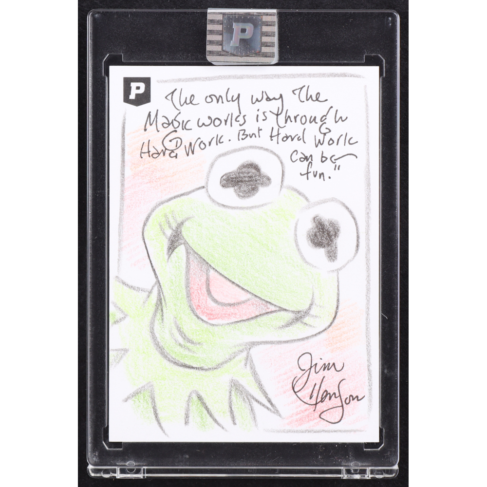 Kermit the Frog | The Muppets | Original Art Sketch Card by Guy ...