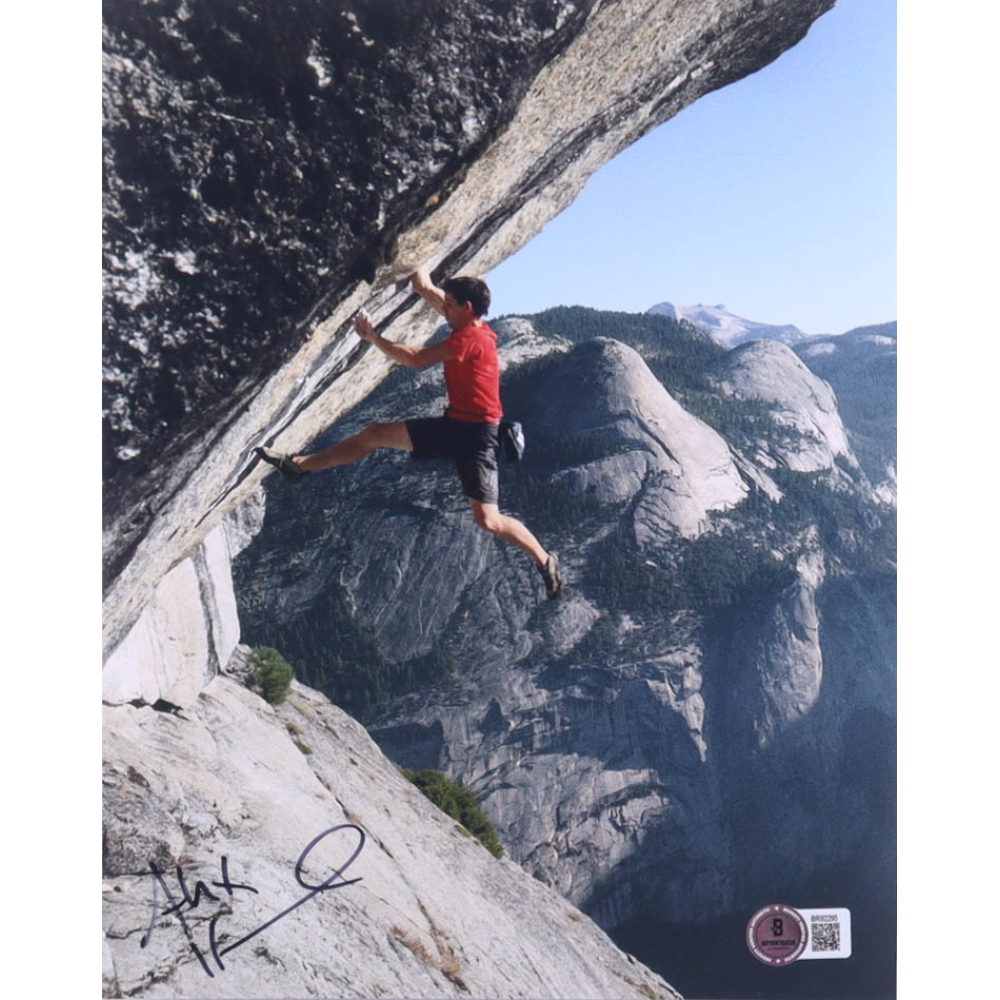 Alex Honnold Signed Book _ Legendary Rock Climber Alex Honnold’s ...