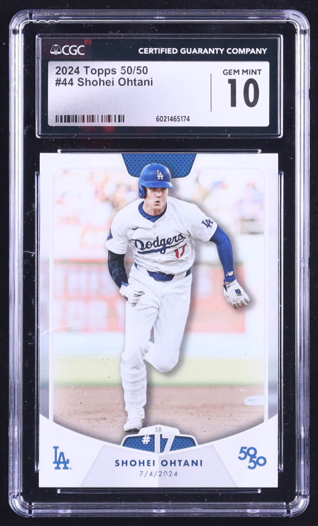 Shohei Ohtani 2024 Topps 50/50 Ohtani #44 (CGC 10) | Pristine Auction