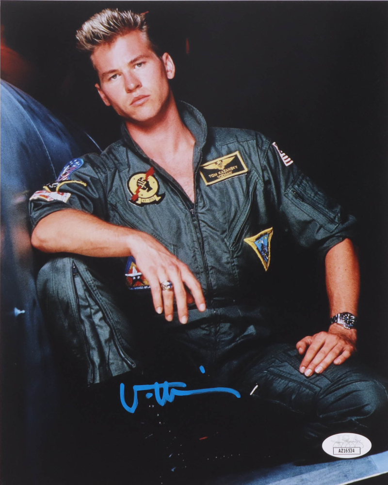 Val Kilmer Signed "Top Gun" 8x10 Photo (JSA) | Pristine Auction
