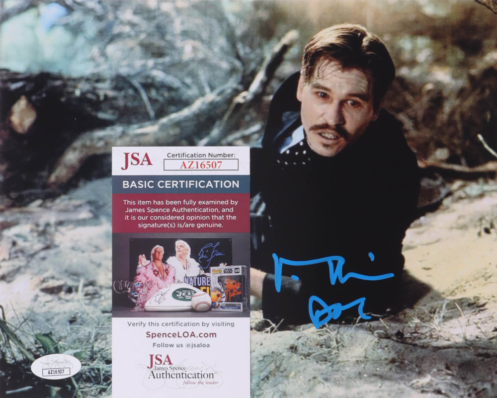 Val Kilmer Signed "Tombstone" 8x10 Photo Inscribed "Doc" (JSA) | Pristine Auction
