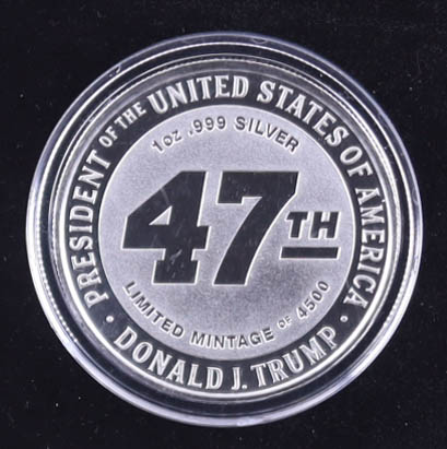 Donald J. Trump 47th President "2025 Inauguration" 1 Ounce .999 Fine ...