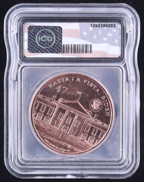 Donald Trump "Trumpinator" 47th President - 1 AVDP Ounce .999 Fine ...