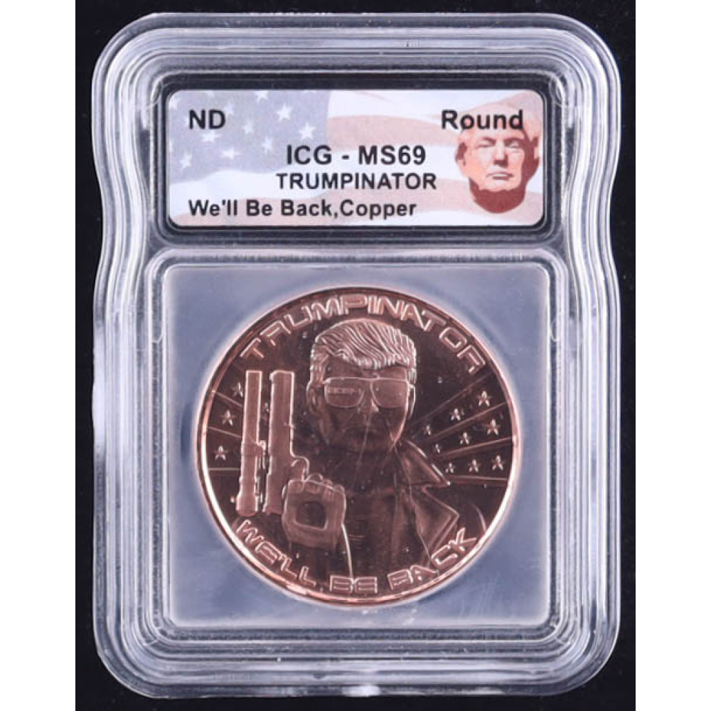 Donald Trump "Trumpinator" 47th President - 1 AVDP Ounce .999 Fine ...