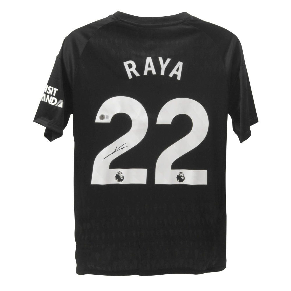 David Raya SIgned Arsenal Adidas Authentic Jersey (Beckett) | Pristine ...