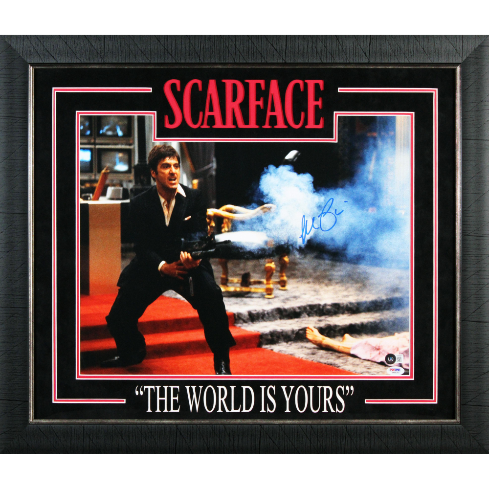 Al Pacino Signed "Scarface" Custom Framed Photo (PSA) | Pristine Auction