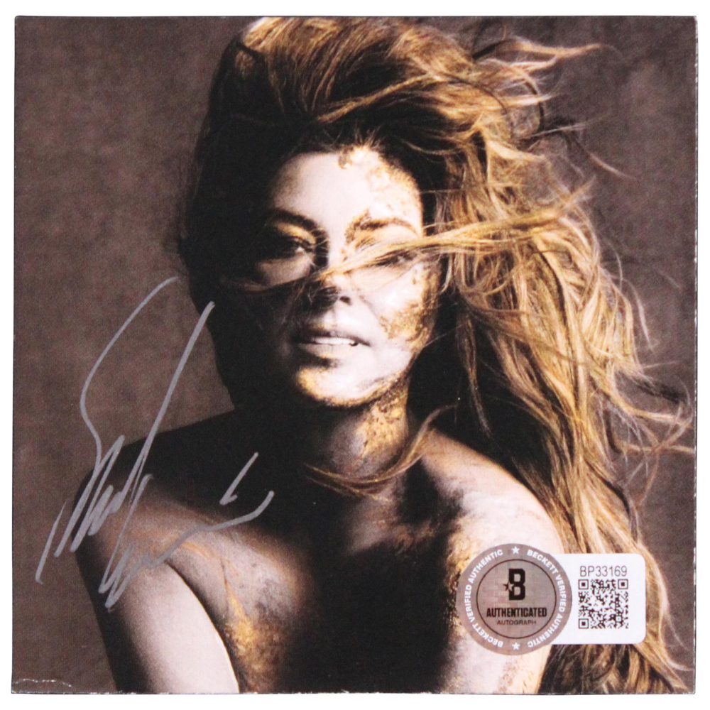 Shania Twain Signed "Queen of Me" CD Insert (Beckett) | Pristine Auction