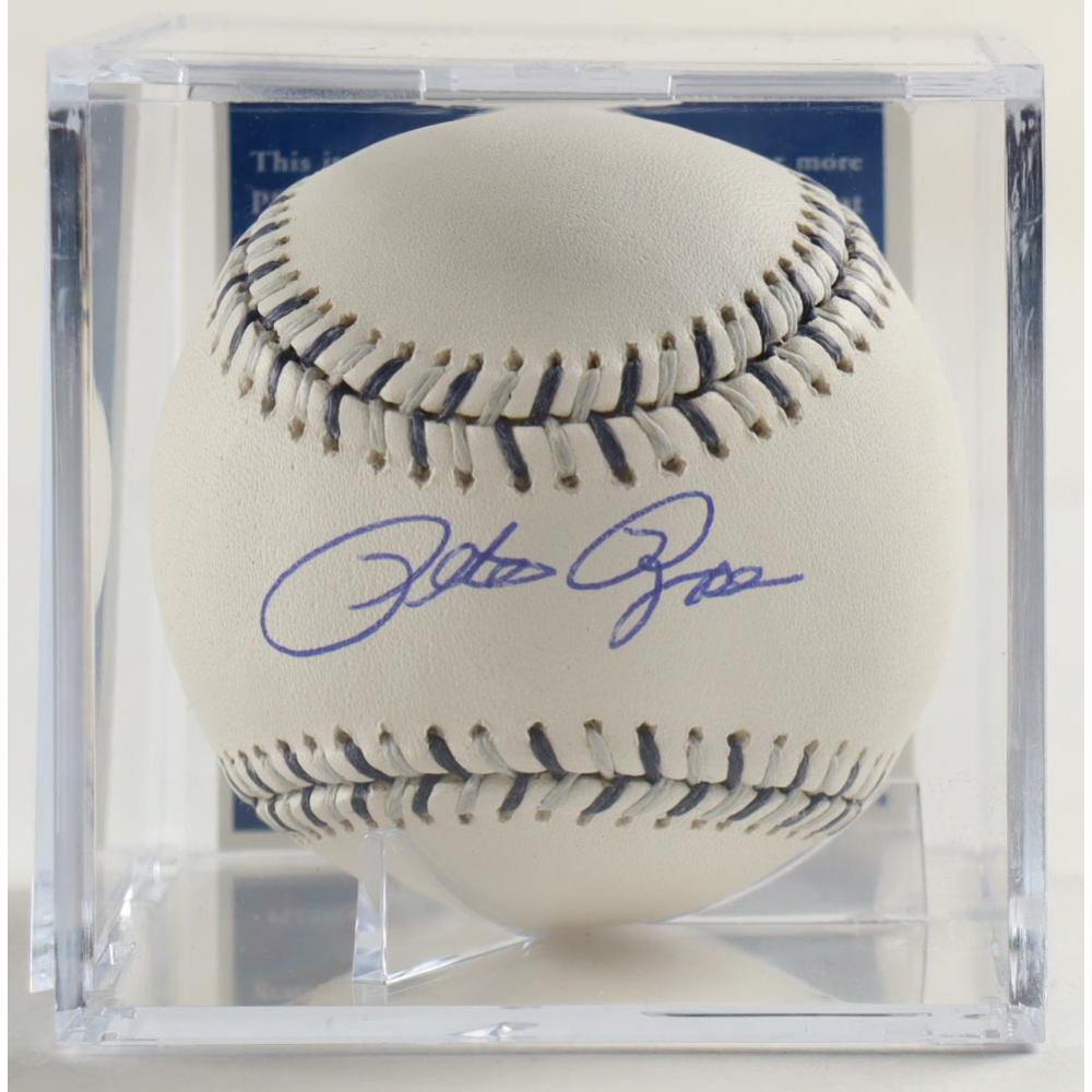 Pete Rose Signed 2008 All-Star Game Baseball with Display Case (PSA 9.5 ...