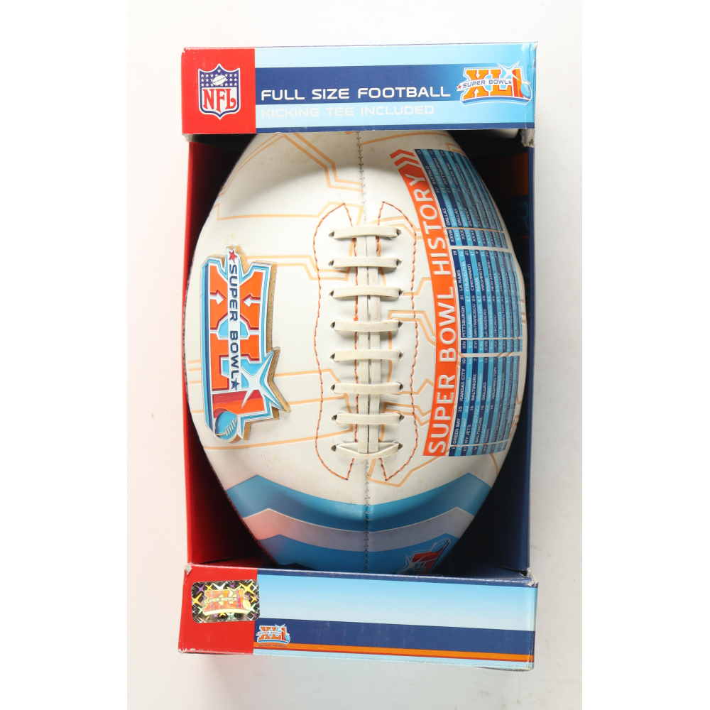 2007 Super Bowl XLI Logo Football | Pristine Auction