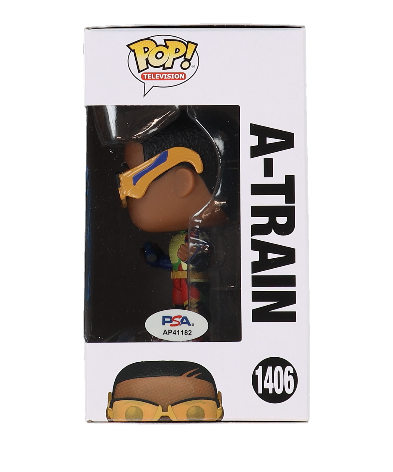 Jessie T. Usher Signed "The Boys" A-Train #1406 Funko Pop! Vinyl Figure ...