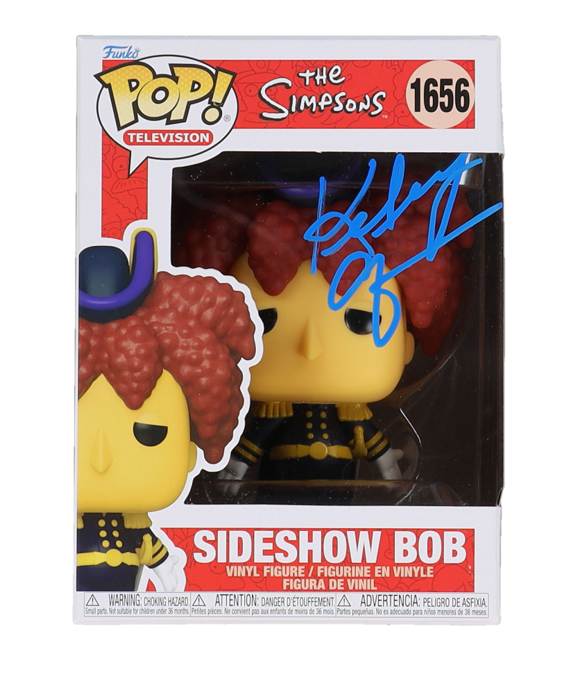 Kelsey Grammer Signed "The Simpsons" #1656 Sideshow Bob Funko Pop! Vinyl Figure (PSA) | Pristine ...