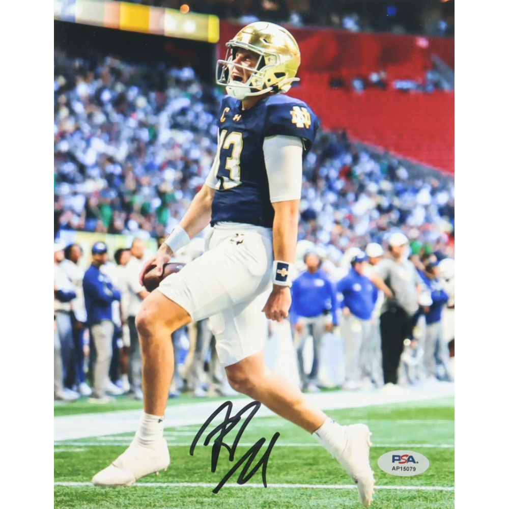 Riley Leonard Signed Notre Dame Fighting Irish 8x10 Photo (PSA ...