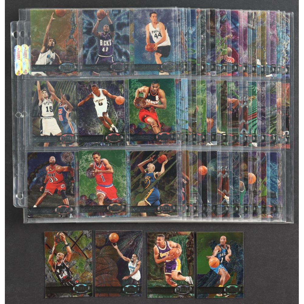 1997-98 Metal Universe Basketball Complete Set of (125) Cards Including ...