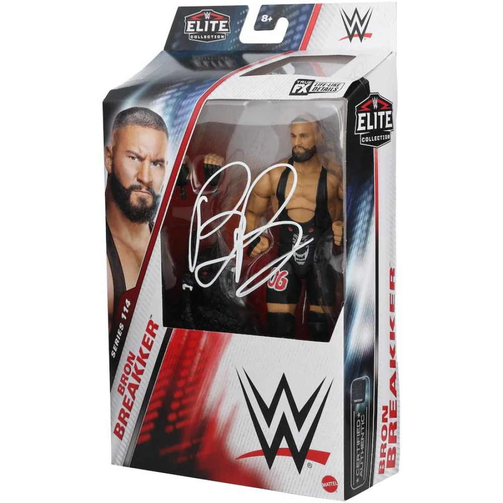 Bron Breakker Signed WWE Elite Collection Action Figure (Fanatics ...