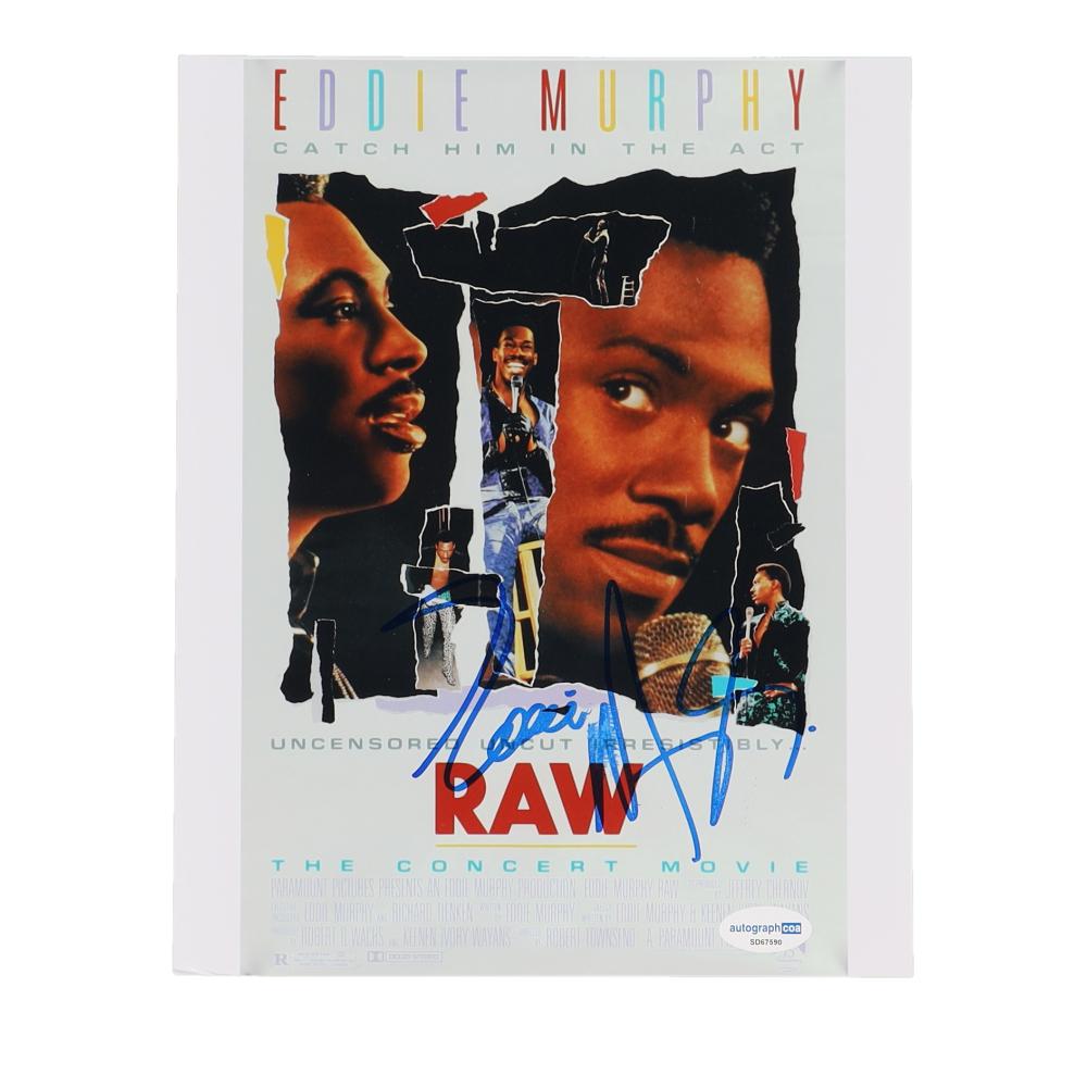 Eddie Murphy Signed "Eddie Murphy Raw" 8x10 Photo (ACOA) | Pristine Auction