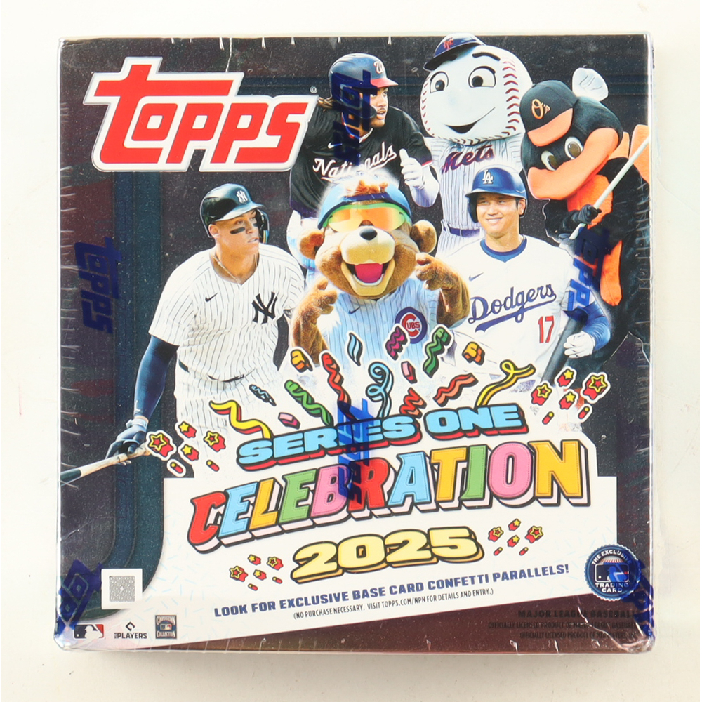 2025 Topps Celebration Series 1 Baseball Mega Box With (16) Packs ...