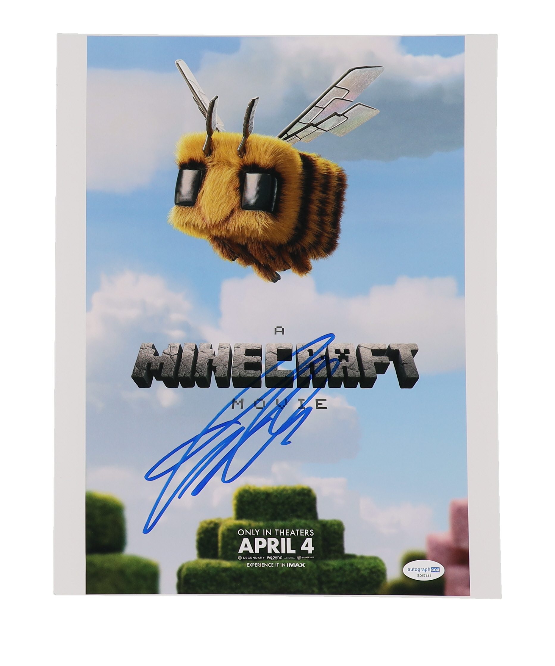 Jason Momoa Signed "A Minecraft Movie" 11x14 Photo (ACOA) | Pristine ...