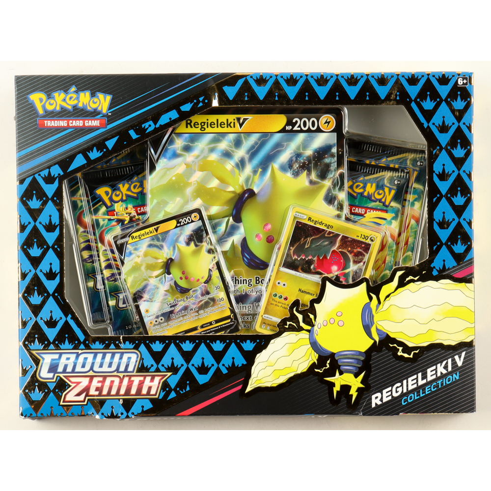Pokemon TCG Crown Zenith Regieleki V Box | Pristine Auction